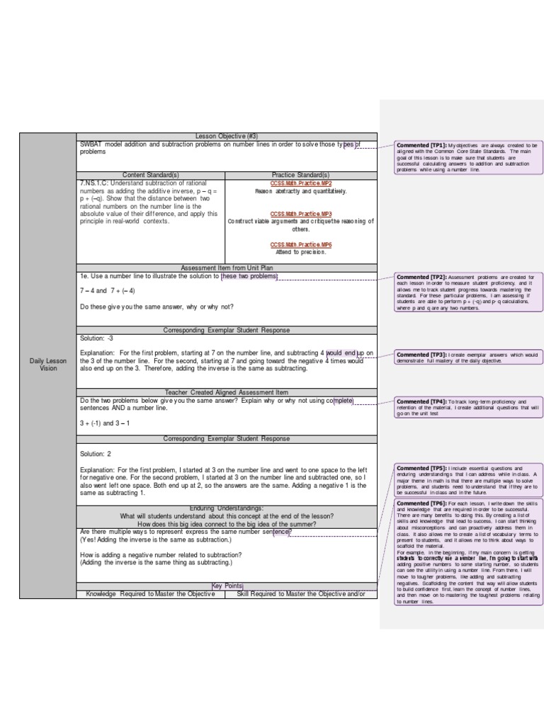 Annotated LP | PDF | Understanding | Educational Assessment
