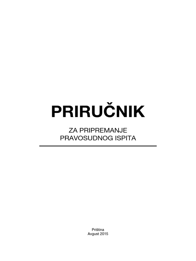 Prirucnik | PDF