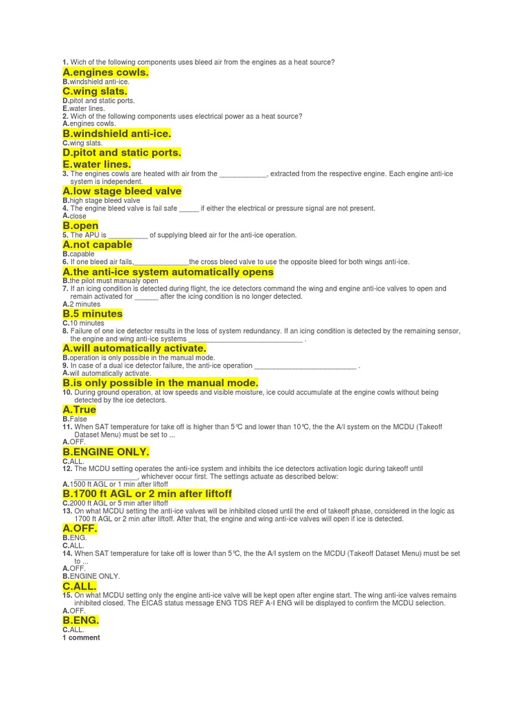 Ice and Rain Protection | PDF | Aviation | Aircraft