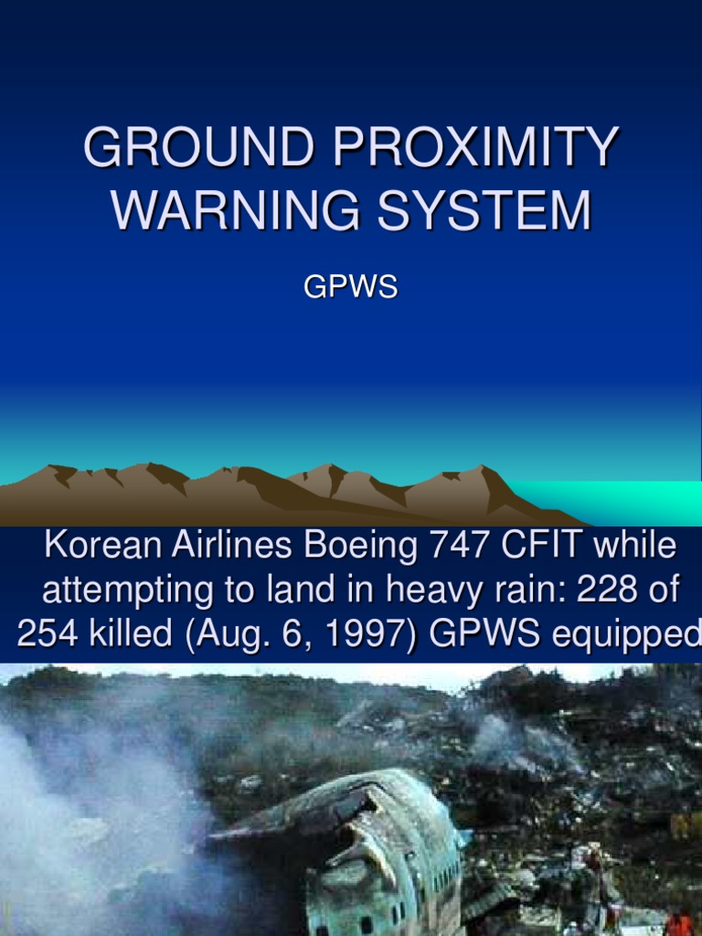 Understanding Ground Proximity Warning Systems | PDF | Aviation | Aerospace