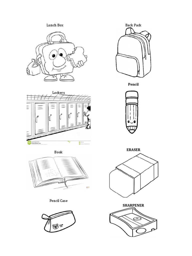 Lunch Box Back Pack: Pencil | PDF