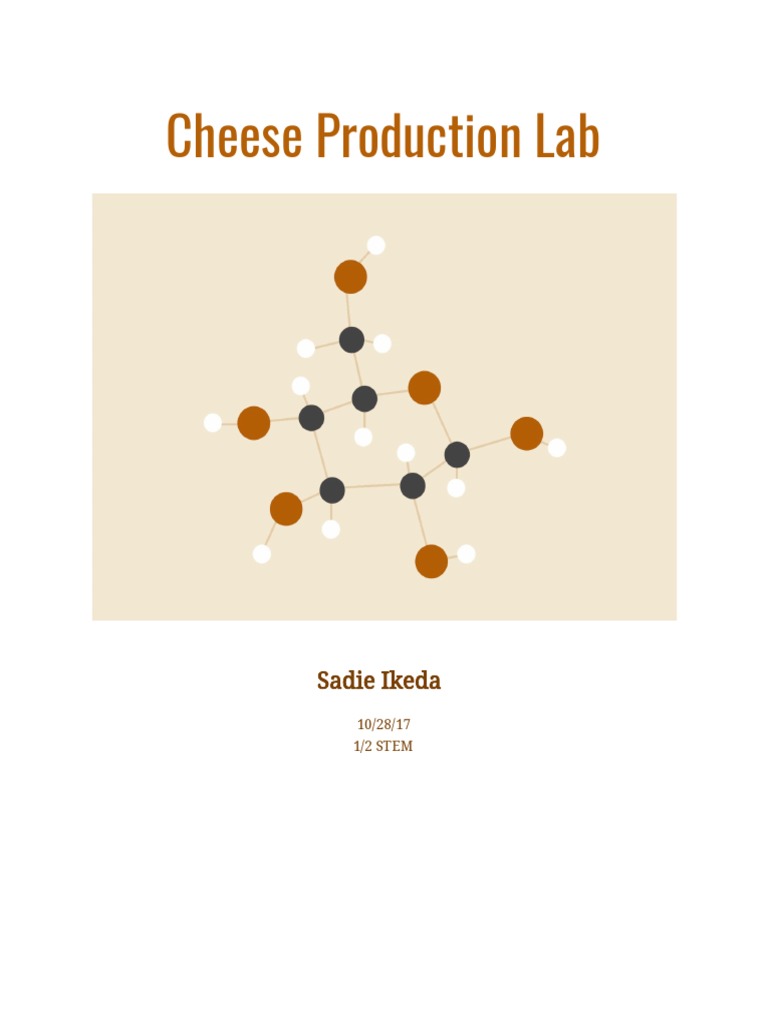 Curdling Agents in Cheese Production | PDF | Biochemistry | Chemistry