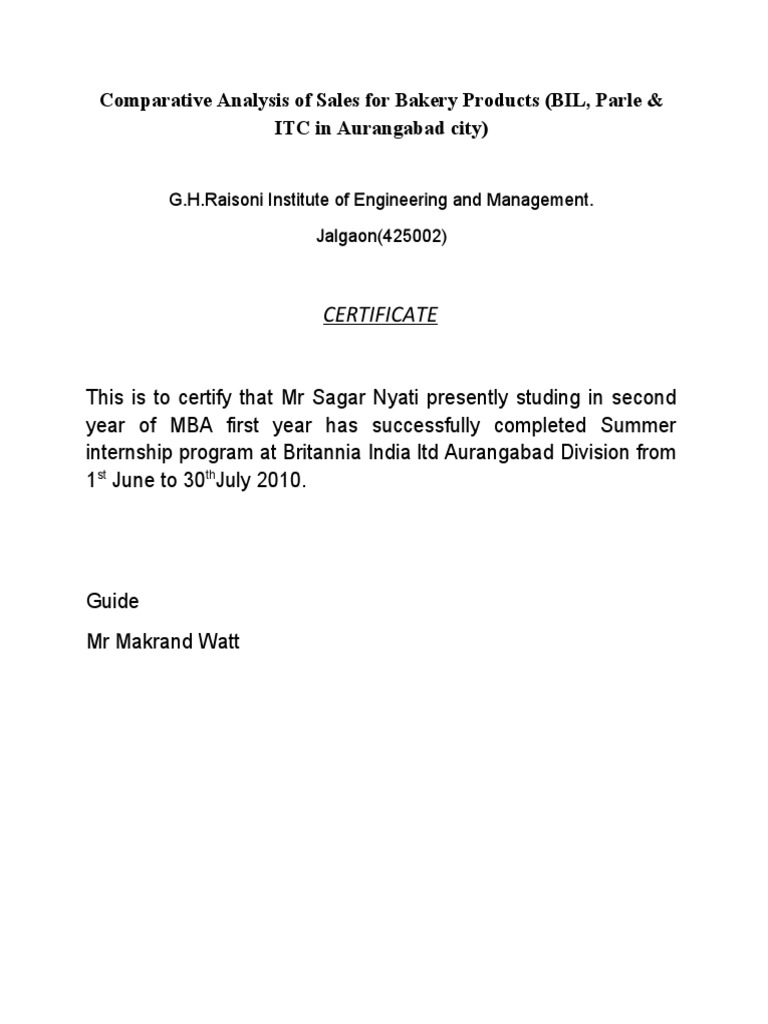 Bil Project | PDF | Food Industry | Behavior