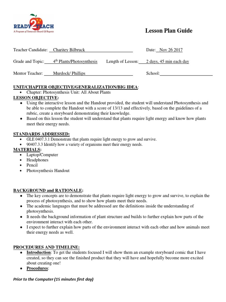 Second Lesson Plan Tech | PDF | Lesson Plan | Educational Assessment