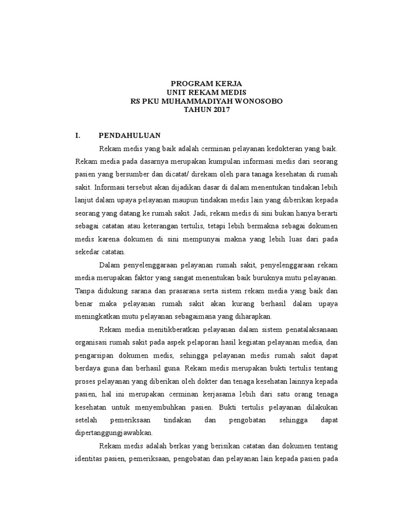 Program-Kerja-2017 - RM BARU | PDF | Bisnis