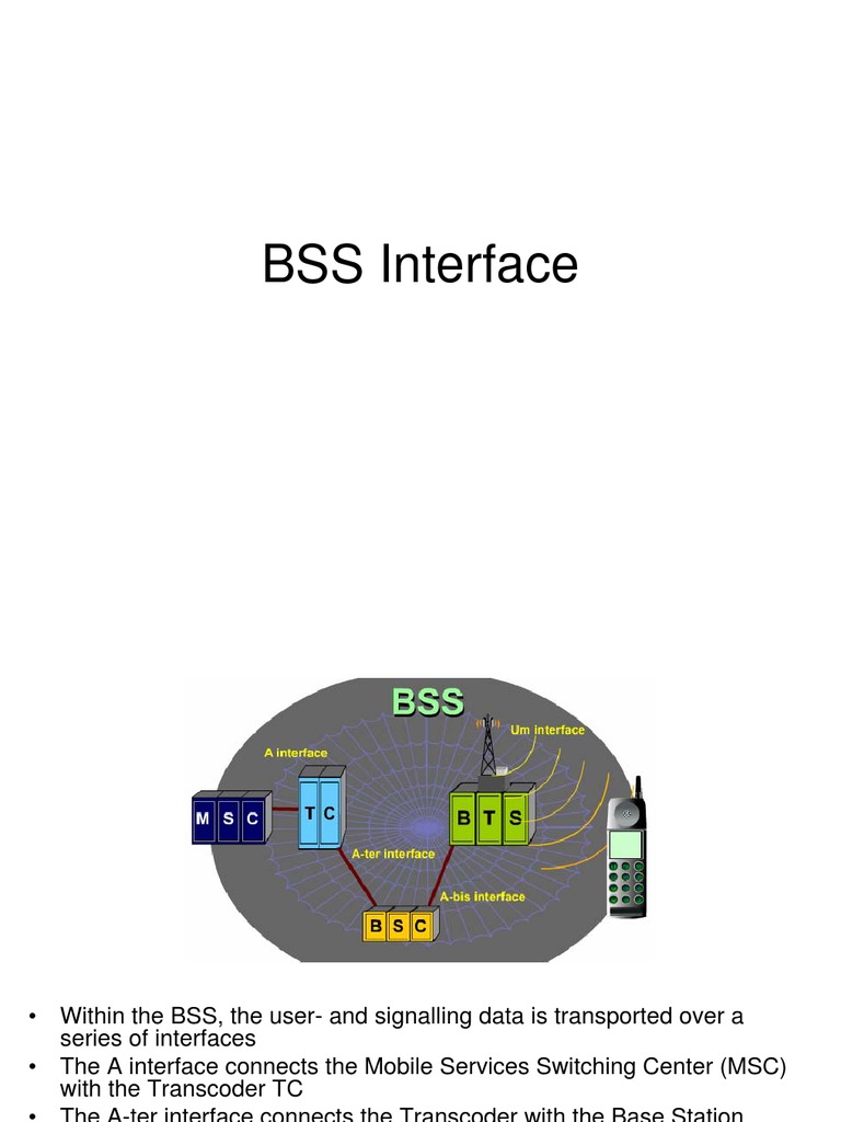 BSS Interface Overview and Data Flow | PDF | Channel Access Method ...