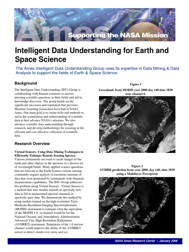 Earth Space Science | PDF | Machine Learning | Remote Sensing