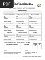Ojt - DTR Sample Form | PDF