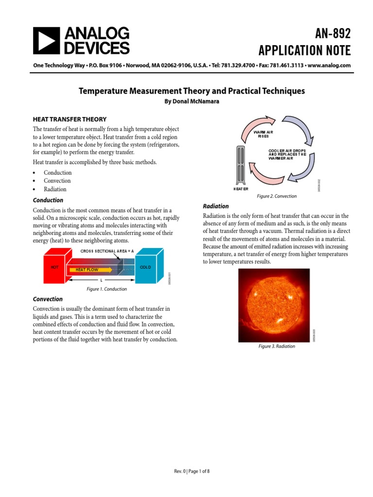 Basics of Temperature Measurements 1292887397 | PDF | Heat Transfer ...
