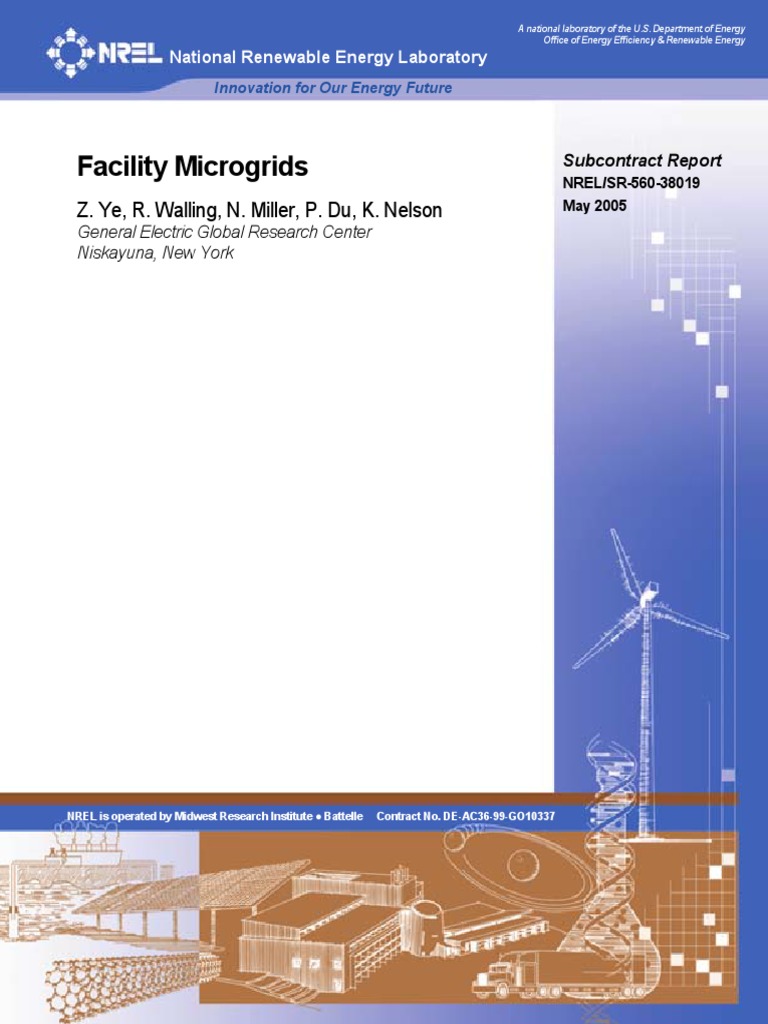 Facility Microgrids | PDF | Electrical Grid | Distributed Generation