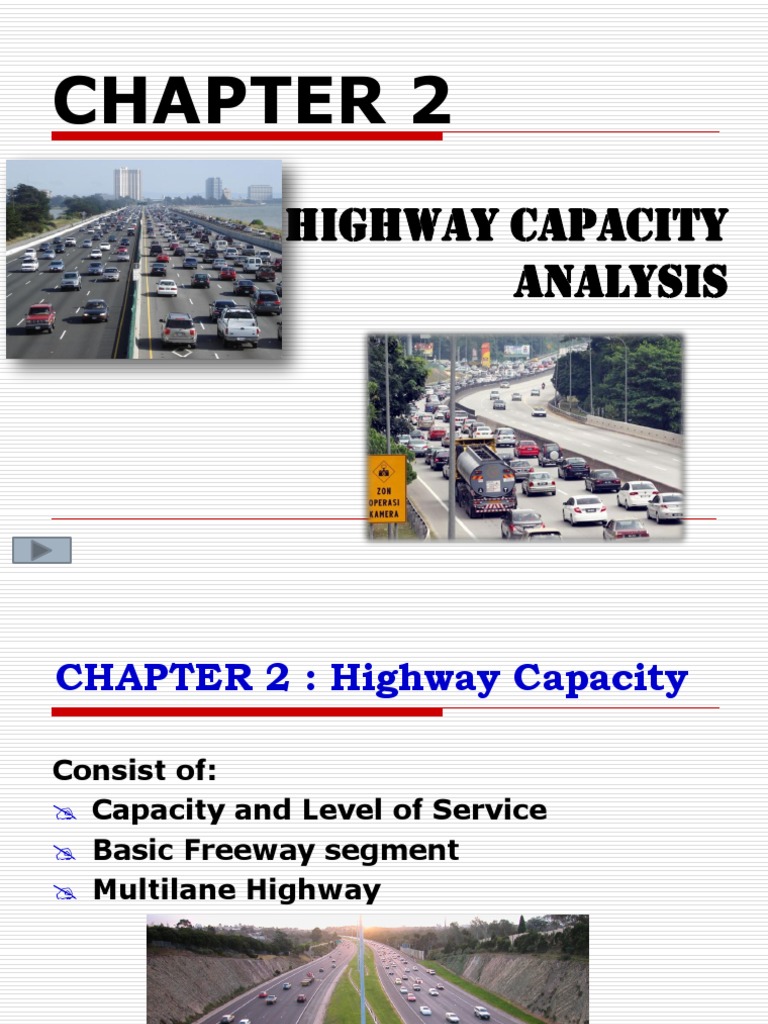 Chapter 2a | Download Free PDF | Lane | Highway
