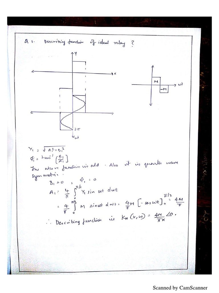 Describing Functions | PDF