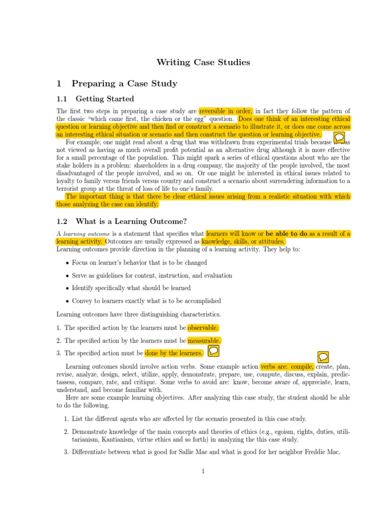 Writing Case Study2 | PDF | Narrative | Learning
