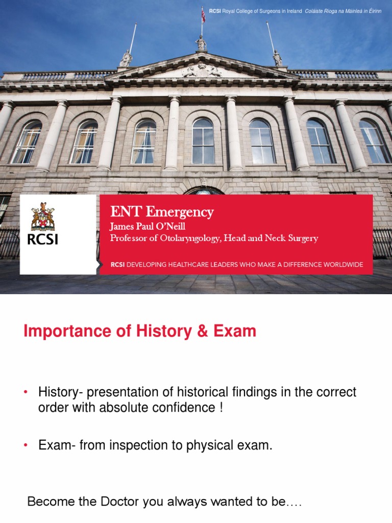 ENT Emergency | Download Free PDF | Otorhinolaryngology | Human Head ...
