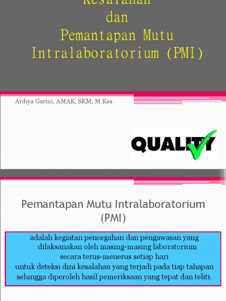 7.PMI Dan PME | PDF