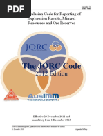 JORC Code 2012 | PDF | Mining | Minerals