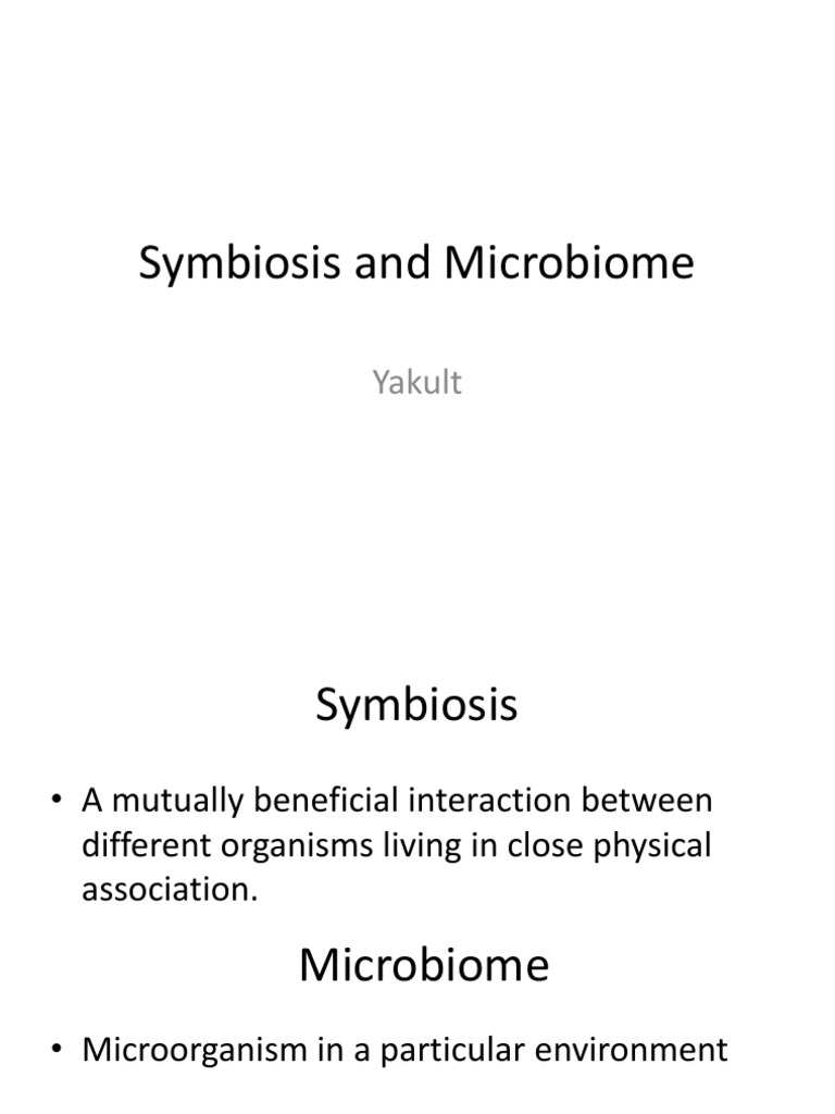 Microbial Interactions and Symbiosis | PDF | Symbiosis | Prokaryote