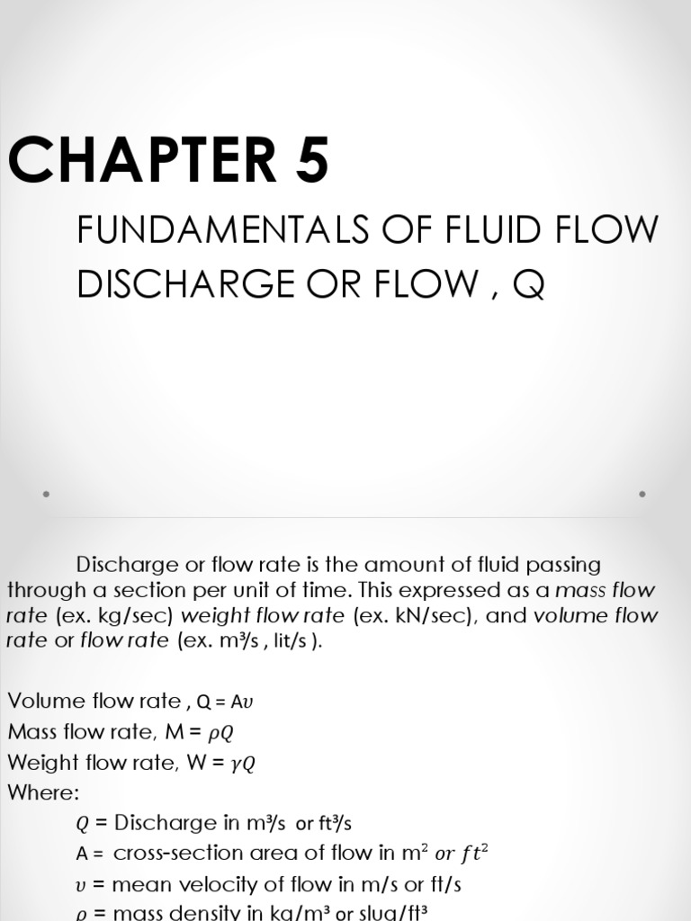 Chapter 5 Encoded Formulas | PDF | Reynolds Number | Fluid Dynamics