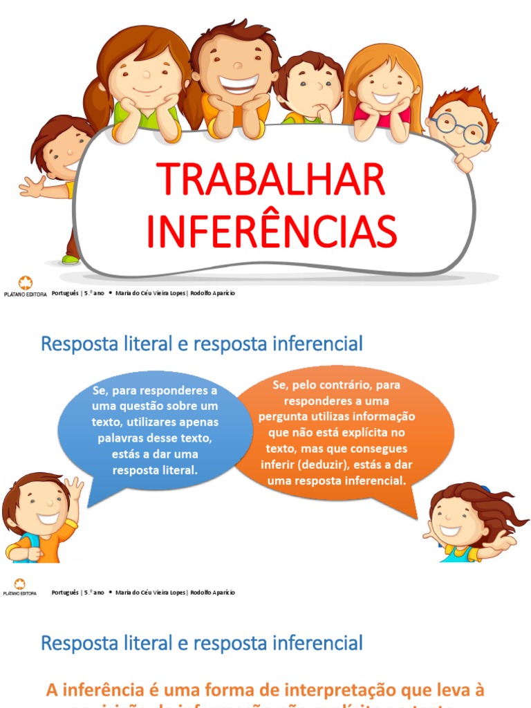 Portugues 5 - Trabalhar inferencias.pptx | Natureza