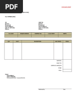 Movement Order Template | PDF