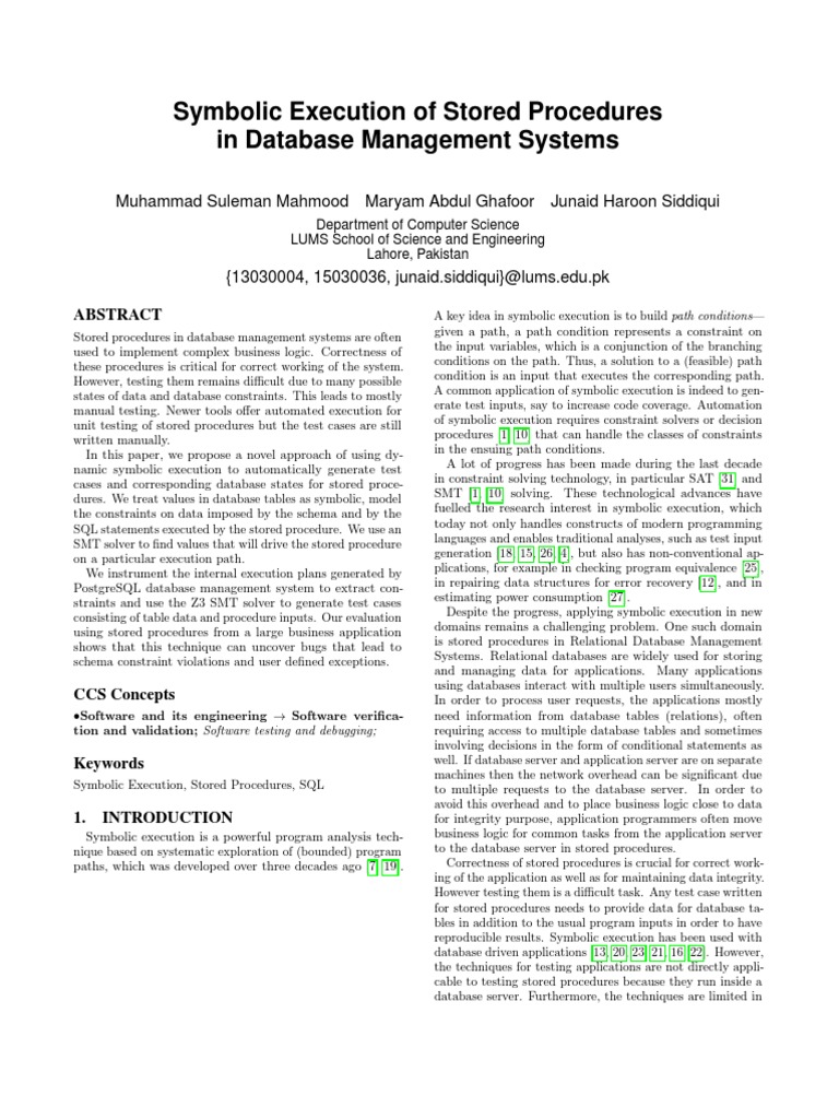 Stored Procedures | PDF | Data Type | Boolean Data Type