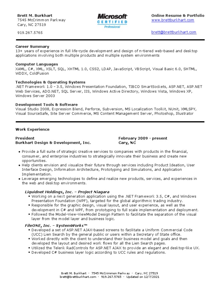 Brett M. Burkhart Online Resume & Portfolio: Liquidnet Holdings, Inc ...