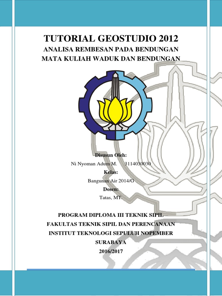 Tutorial Geostudio (Rembesan) | PDF