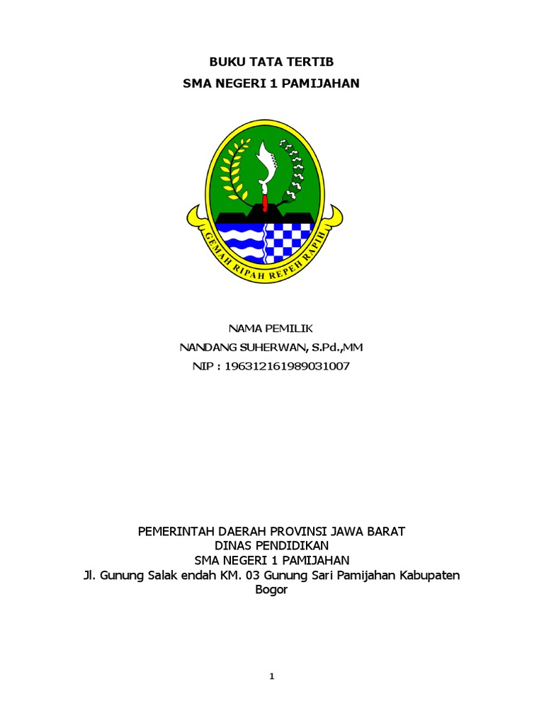 Buku Tata Tertib | PDF | Gaya Hidup