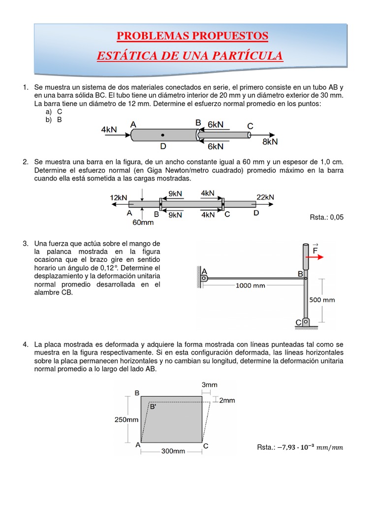 3ra Practica de Elasticidad ESGE FÍSICA I | PDF | Rigidez | Mecánica