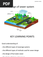 Sewer Design Calculation | PDF | Sanitary Sewer | Chemical Engineering