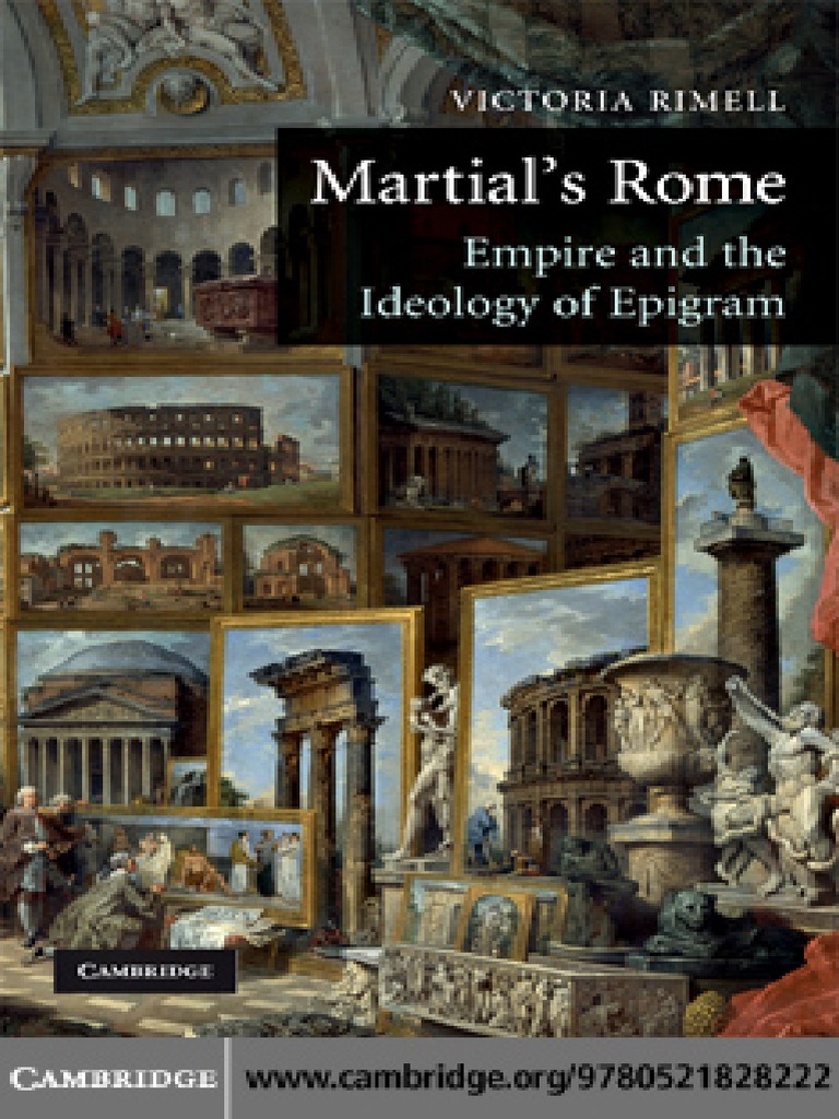 (Victoria E. Rimell) Martial's Rome Empire | PDF | Ovid | Poetry