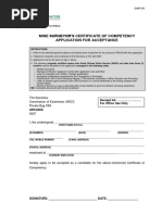 DMRE 314 Application Form For Exchange of Blasting Certificate | PDF ...