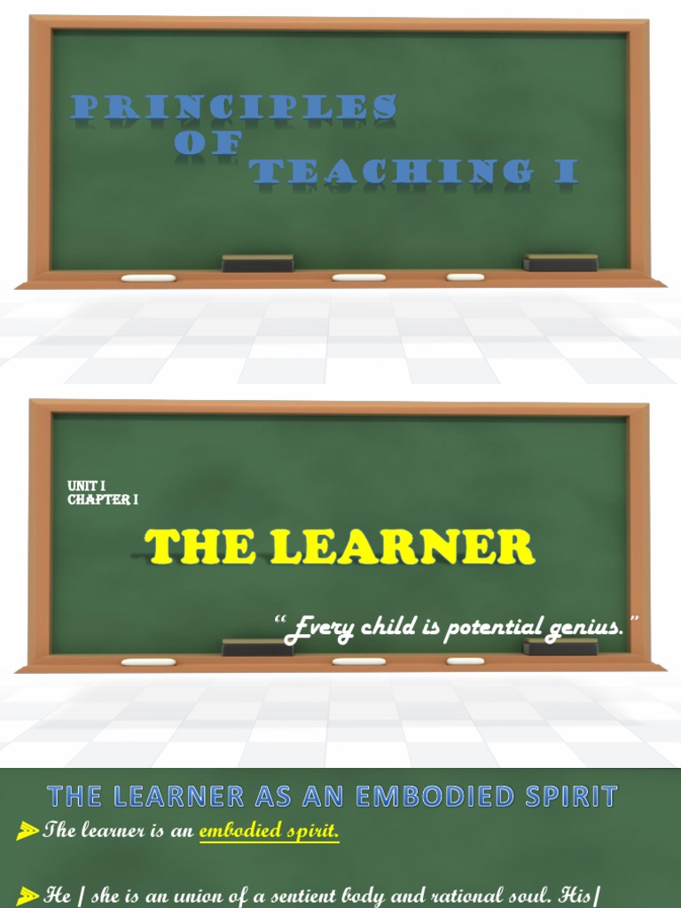 Principles of Teaching | PDF | Educational Assessment | Learning