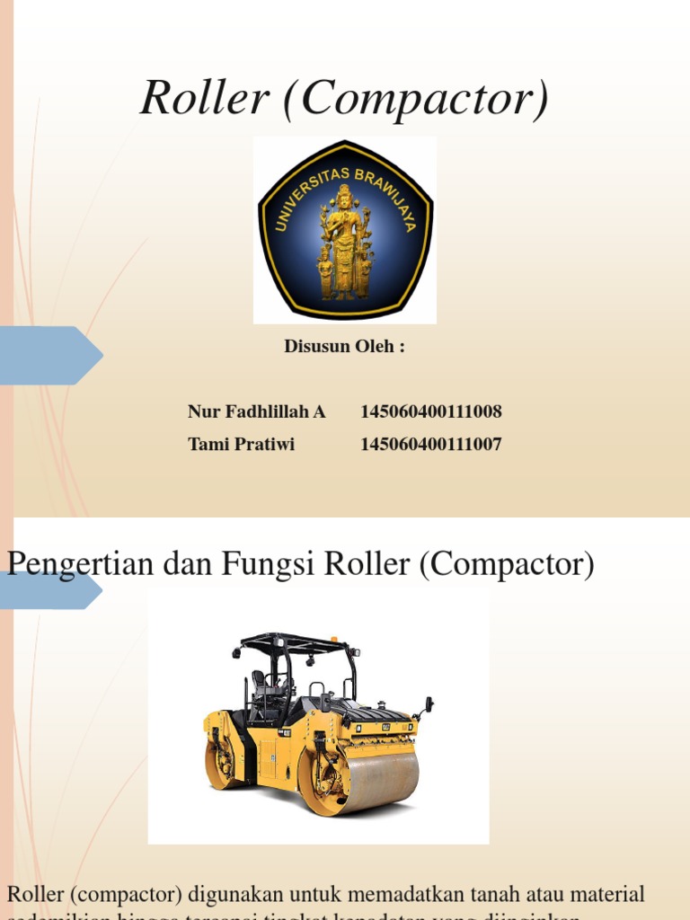PTM Roller (Compactor) | PDF