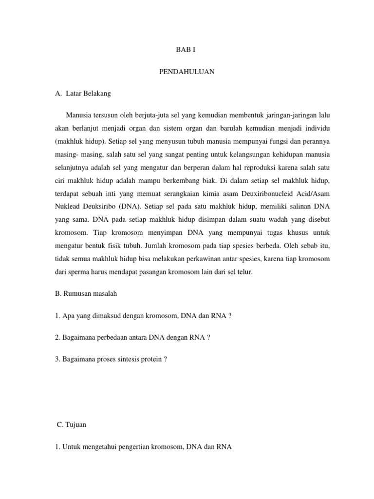 Materi Substansi Genetik | PDF