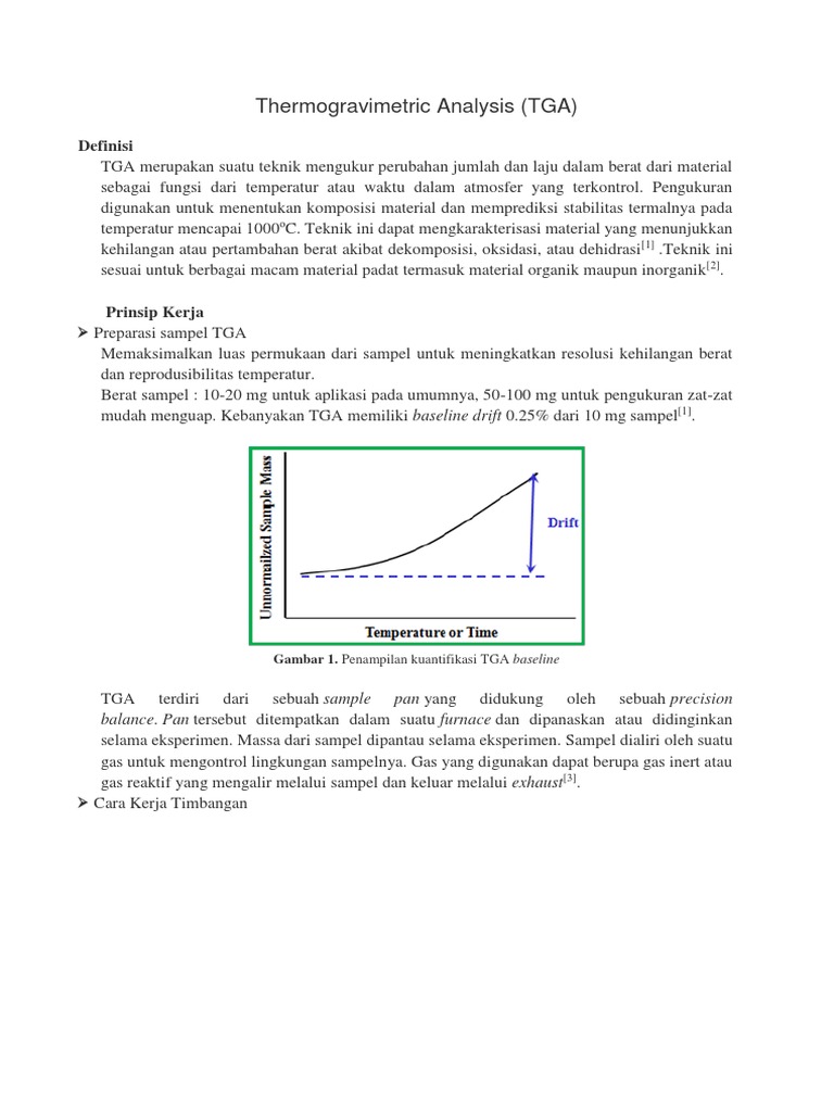 Thermogravimetric Analysis | PDF