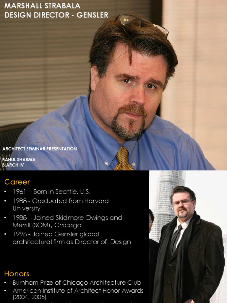 Marshall Strabala's Architectural Legacy | PDF | Design | Energy And ...