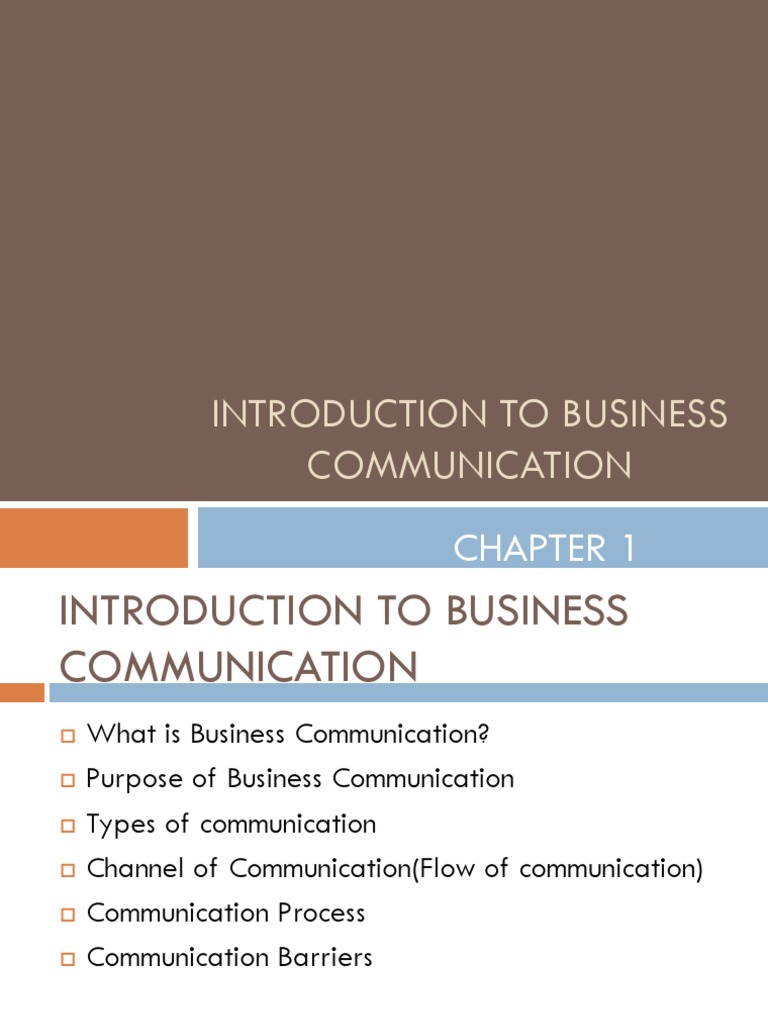 Chapter 1 BC-MGT 269 | PDF | Nonverbal Communication | Code
