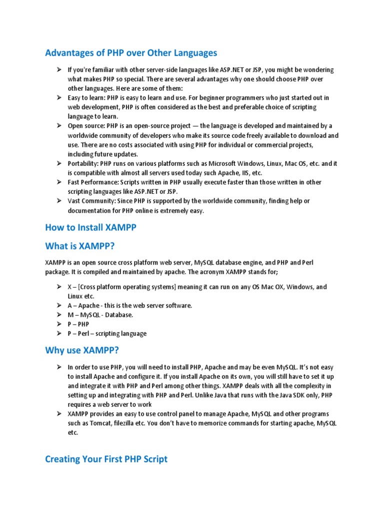 PHP Tutorial 3 | PDF | Php | Data Type