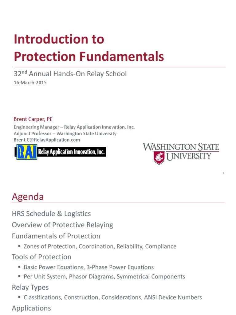 Intro Protection | Download Free PDF | Relay | Electrical Engineering