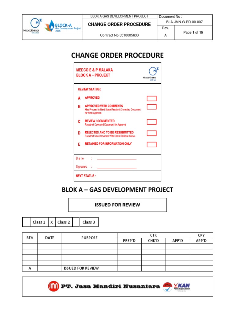 Change Order Procedure | PDF | Invoice | Government Information
