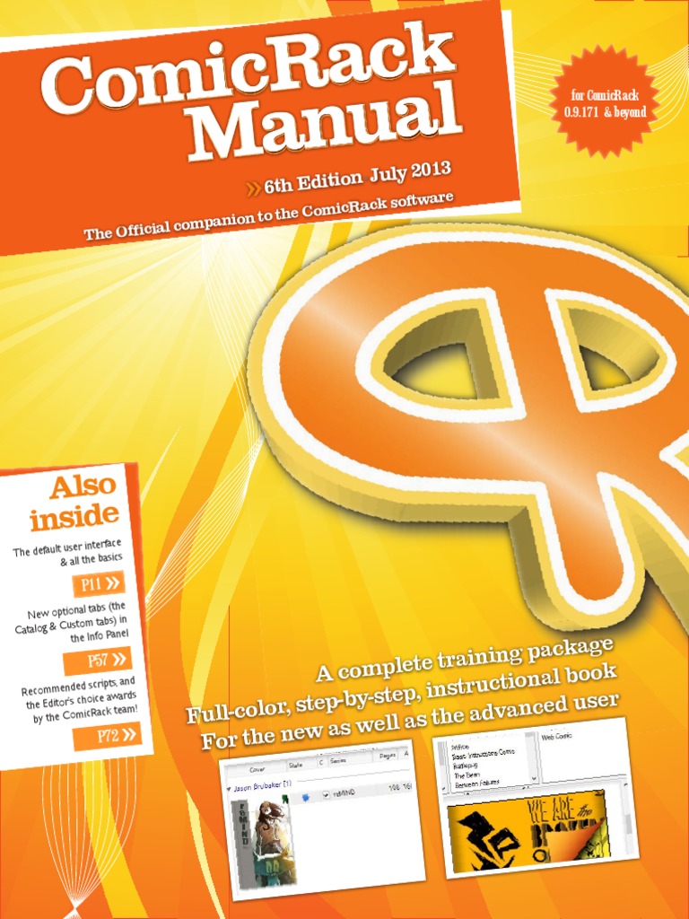 ComicRack Manual (6th Ed) | PDF | Tab (Gui) | Metadata