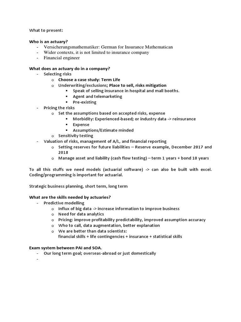 What To Present | PDF