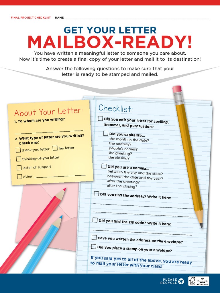 Final Project Checklist | PDF | Philately | Postal System