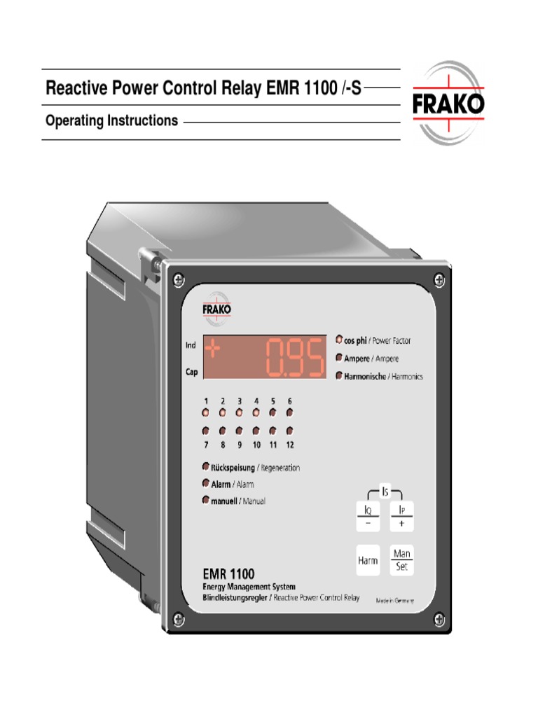 FRAKO Catalogo-Fraco PDF | PDF | Relay | Capacitor