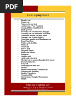 Unitor Test Kit Manual Overview | PDF | Water | Physical Sciences