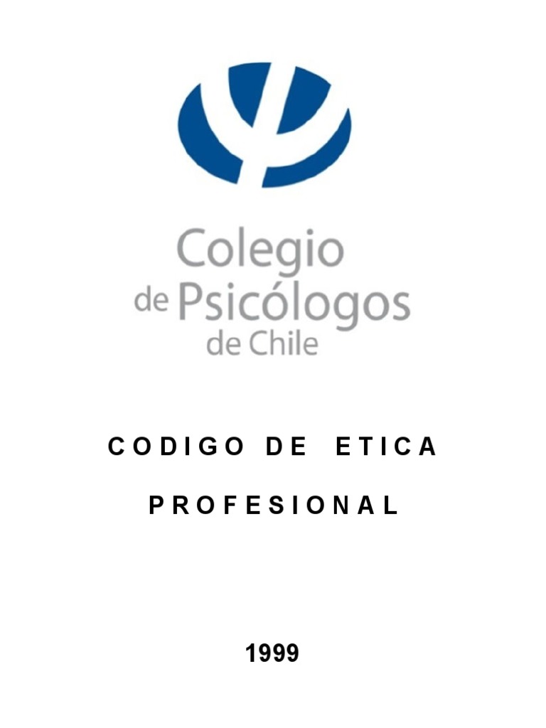 Codigo de Etica Profesional Vigente PDF | PDF