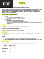 College Statistics Cheat Sheet | PDF | P Value | Statistical Hypothesis ...