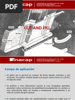 Método Bench and Fill en Minería | PDF | Minería | Transporte