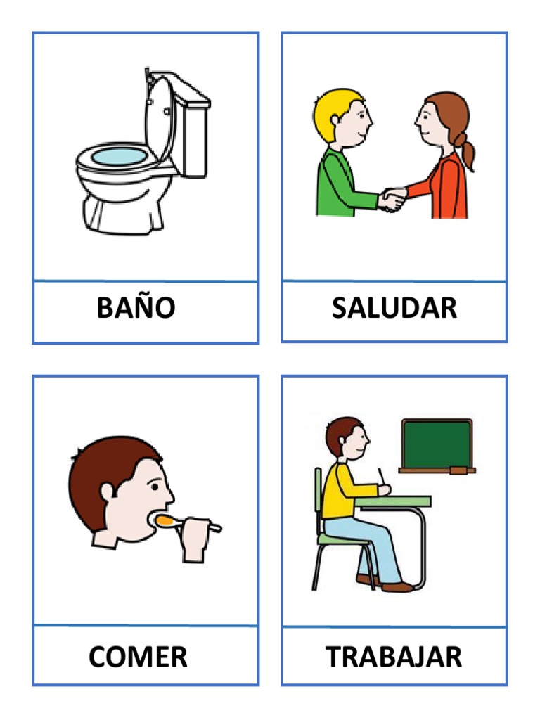 Pictogramas Clase | PDF